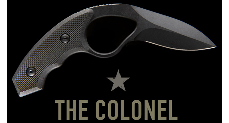 Bravo Company's New Colonel Fighting Knife - Blue Sheepdog