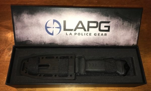 LA Police Gear Infantry Knife Review - Blue Sheepdog