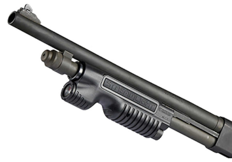 Streamlight's New TL-Racker Shotgun Forend Light - Blue Sheepdog